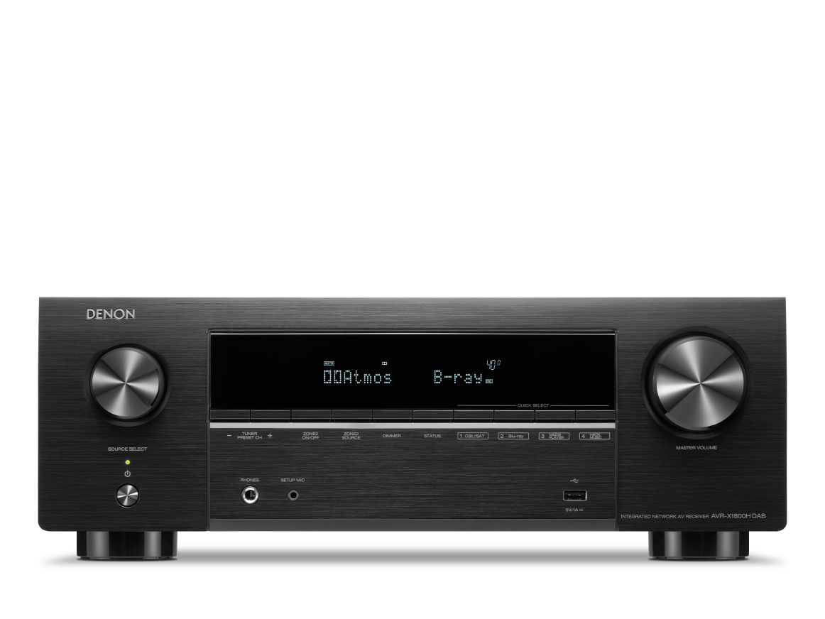 Denon AVR-X1800H DAB AV-Receiver entdecken | Jetzt ansehen