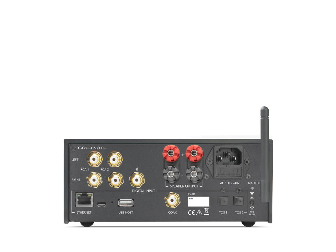Gold Note IS-10 All-In-One Vollverstärker entdecken | Jetzt ansehen